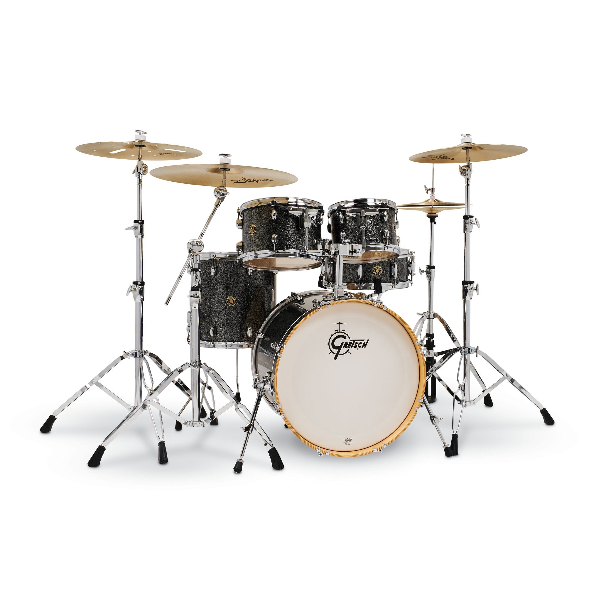 Gretsch Catalina Maple CM2 5-piece Drum Set Shell Pack - Black Stardus ...