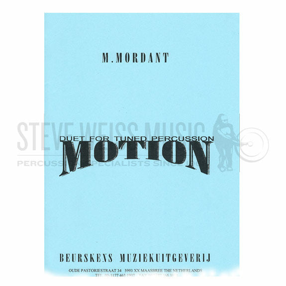 Mordant-Motion (S)-2 Mall. inst. | Steve Weiss Music