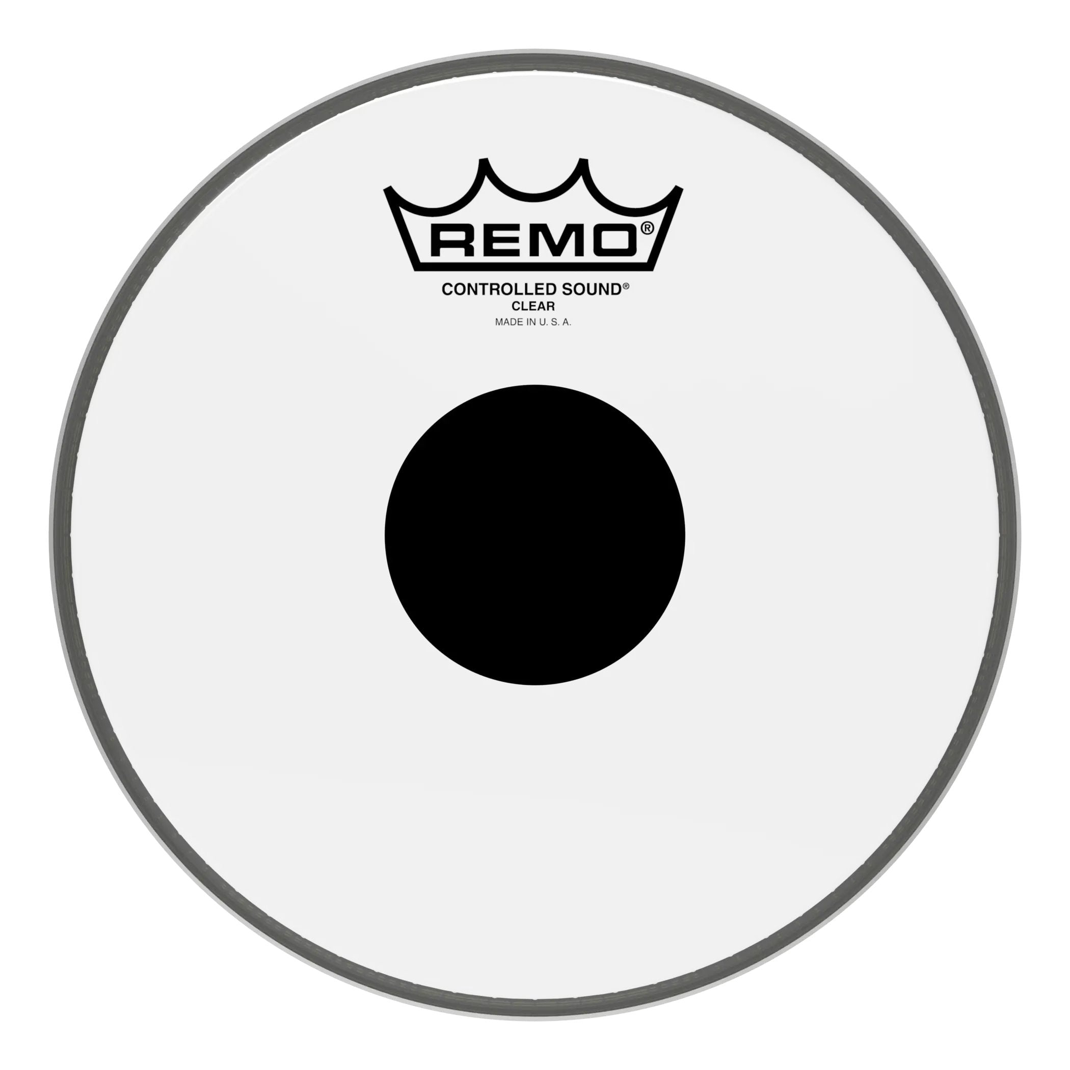 Remo Controlled Sound Clear Drumhead - Top Black Dot - 8" | Steve Weiss ...