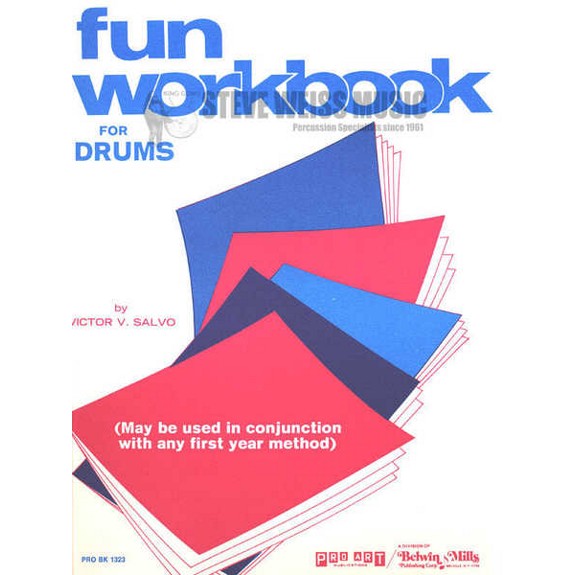 Salvo-Fun Workbook for Drums | Steve Weiss Music