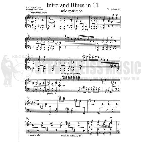 Tantchev-Intro and Blues in 11-M | Steve Weiss Music