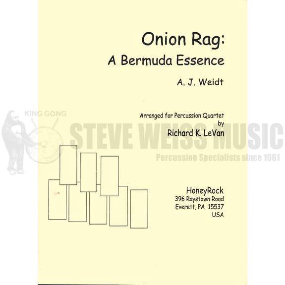 Weidt-Onion Rag(SP) arr. LeVan-X/2M/DS | Steve Weiss Music